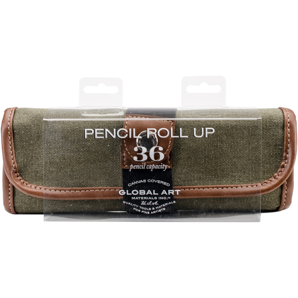 Speedball Canvas Roll Up Pencil Case