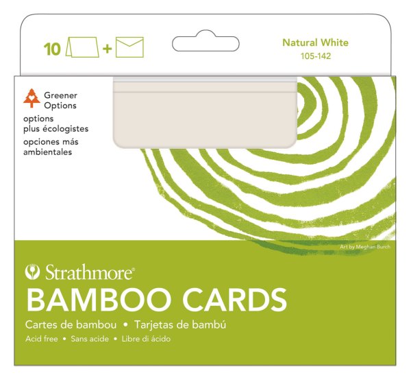 Strathmore Bamboo Cards (10 Pack)